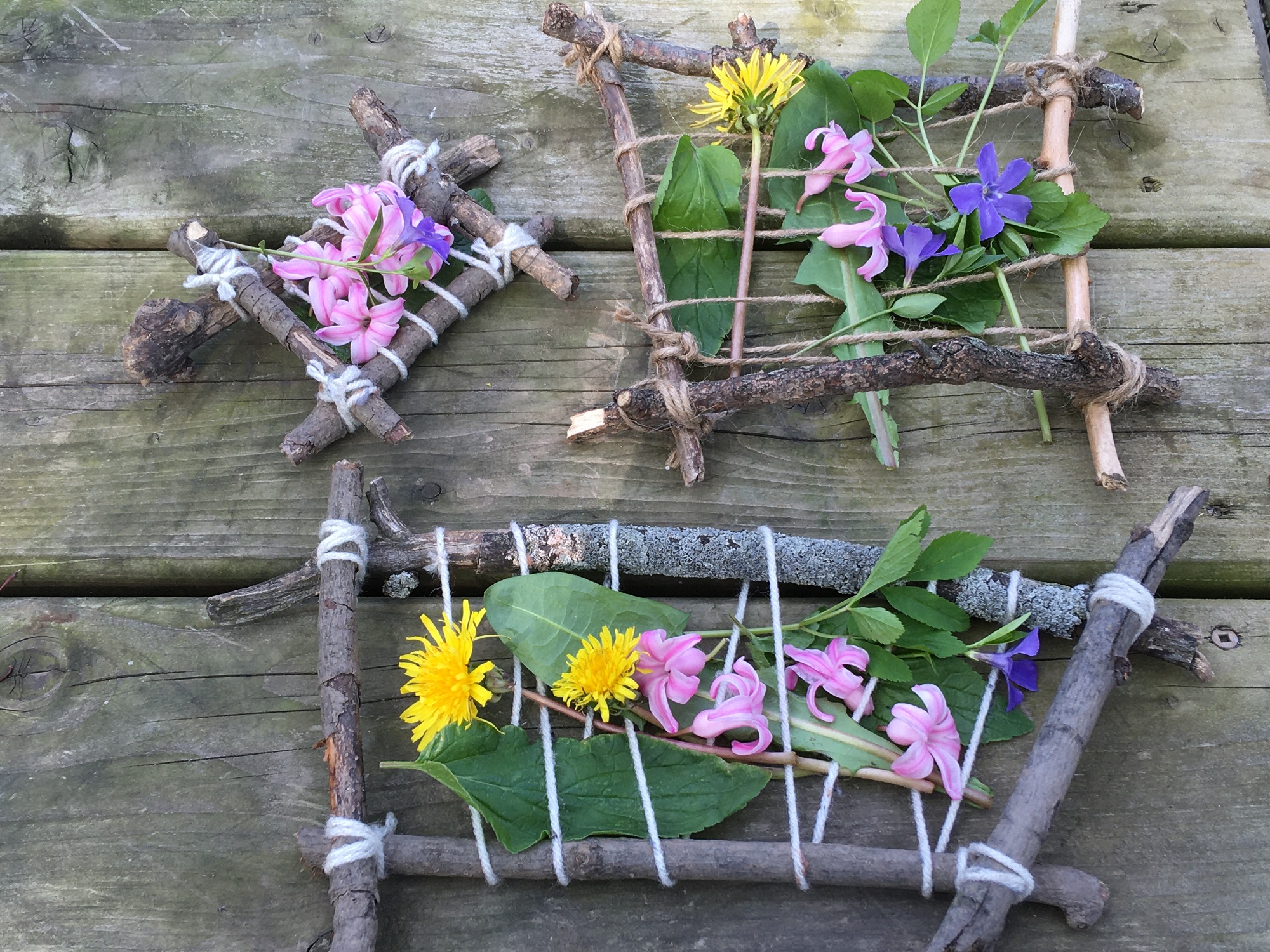 Nature Weaving Mud Paper Scissors